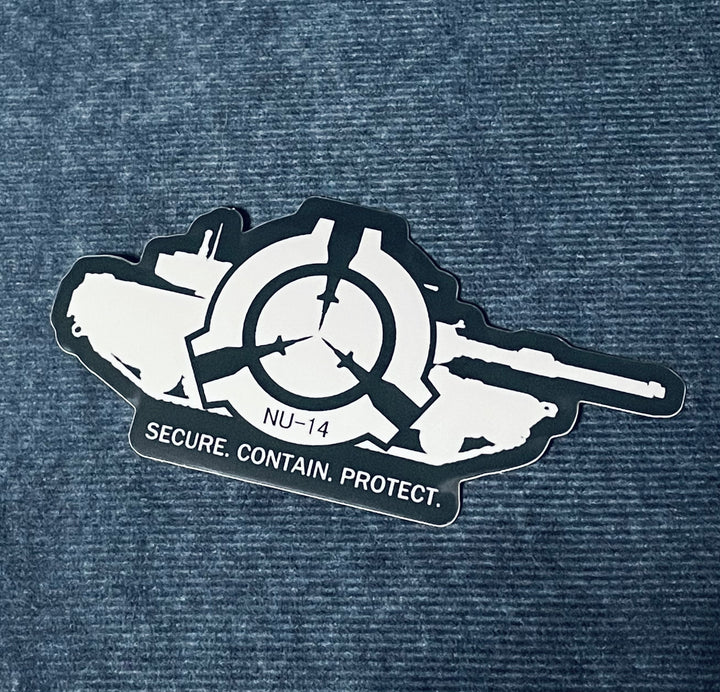 SCP MTF Nu-14 Sticker – Turret Surfing