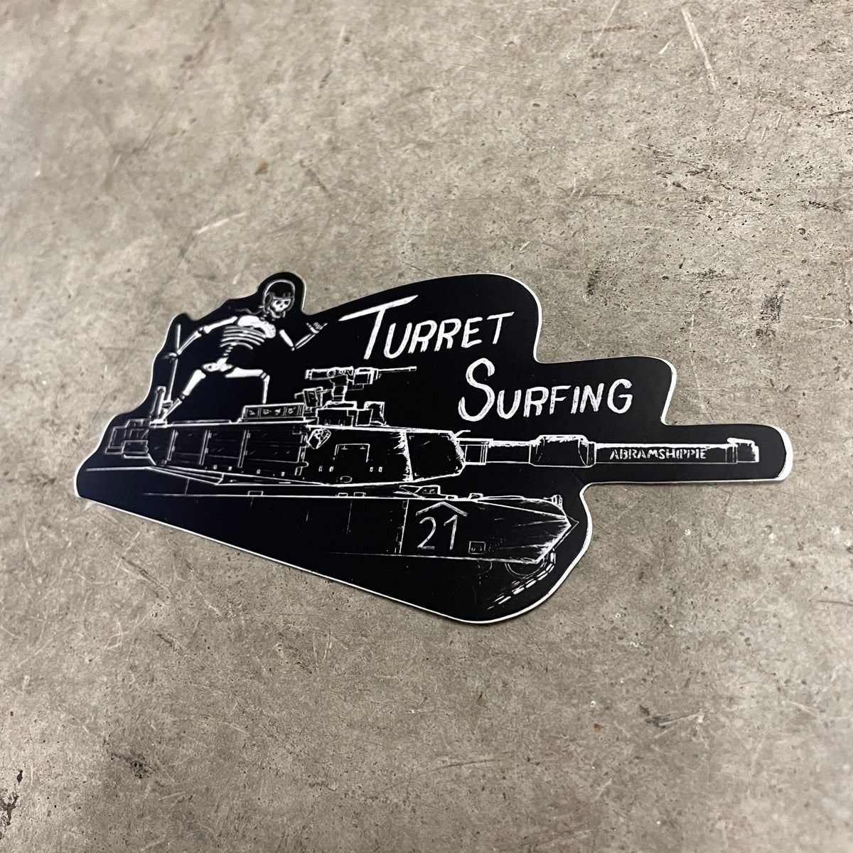 M1A2 SEPV3 STICKER – Turret Surfing